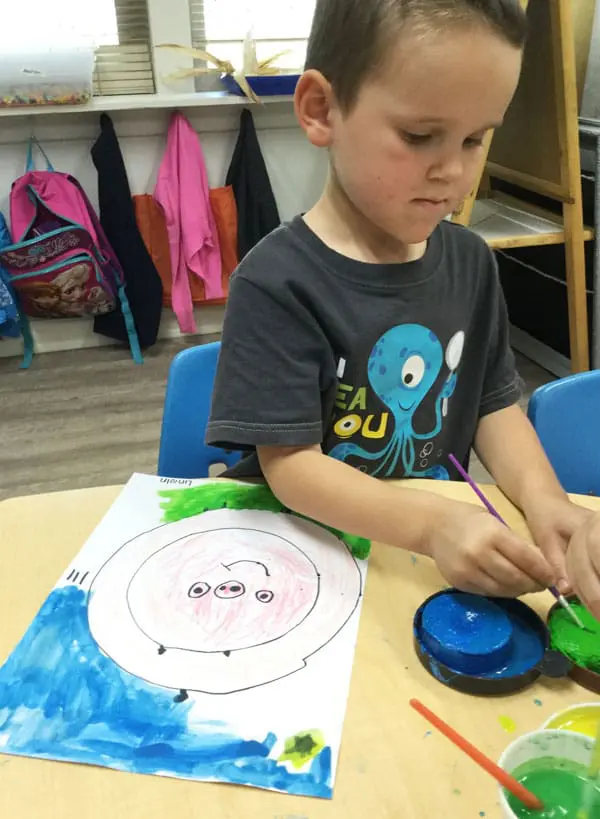 Directed Drawing Pigs - Carmel Mountain Preschool
