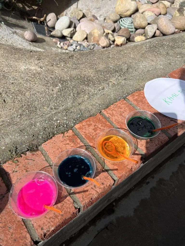 Bubble Art - Carmel Mountain Preschool