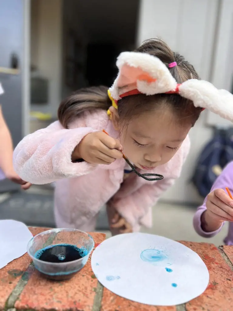 Bubble Art - Carmel Mountain Preschool