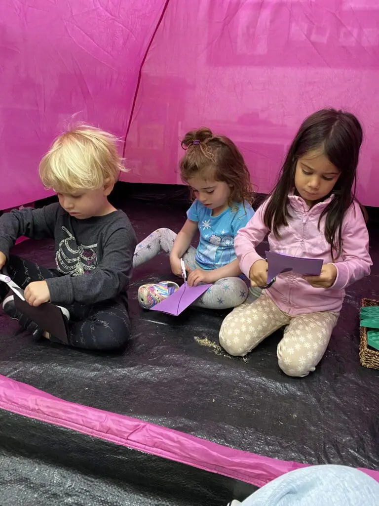 Camping with Room 11 - Carmel Mountain Preschool