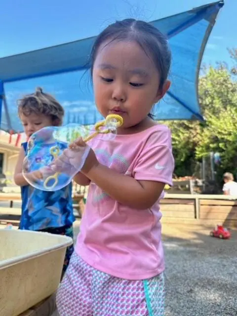 Learning Through Bubbles - Carmel Mountain Preschool