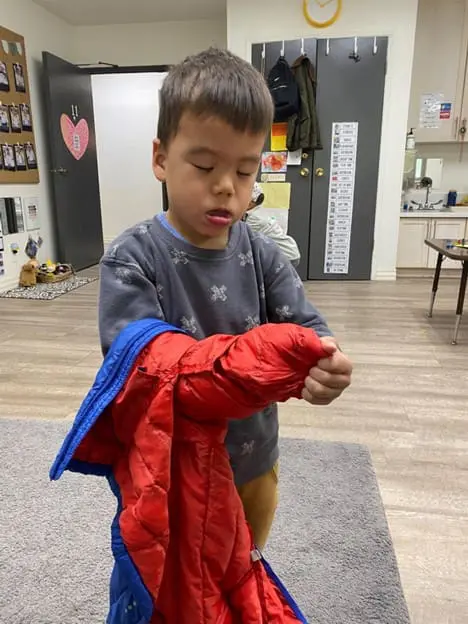 Jackets and Preschoolers - Carmel Mountain Preschool