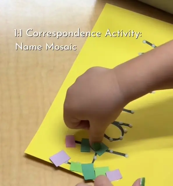 1-to-1 Correspondence - Carmel Mountain Preschool