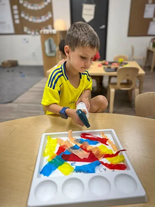 Strengthening Fine Motor Muscles - Carmel Mountain Preschool