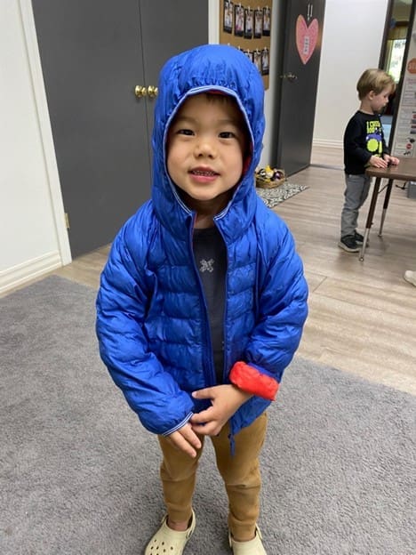 Jackets and Preschoolers - Carmel Mountain Preschool