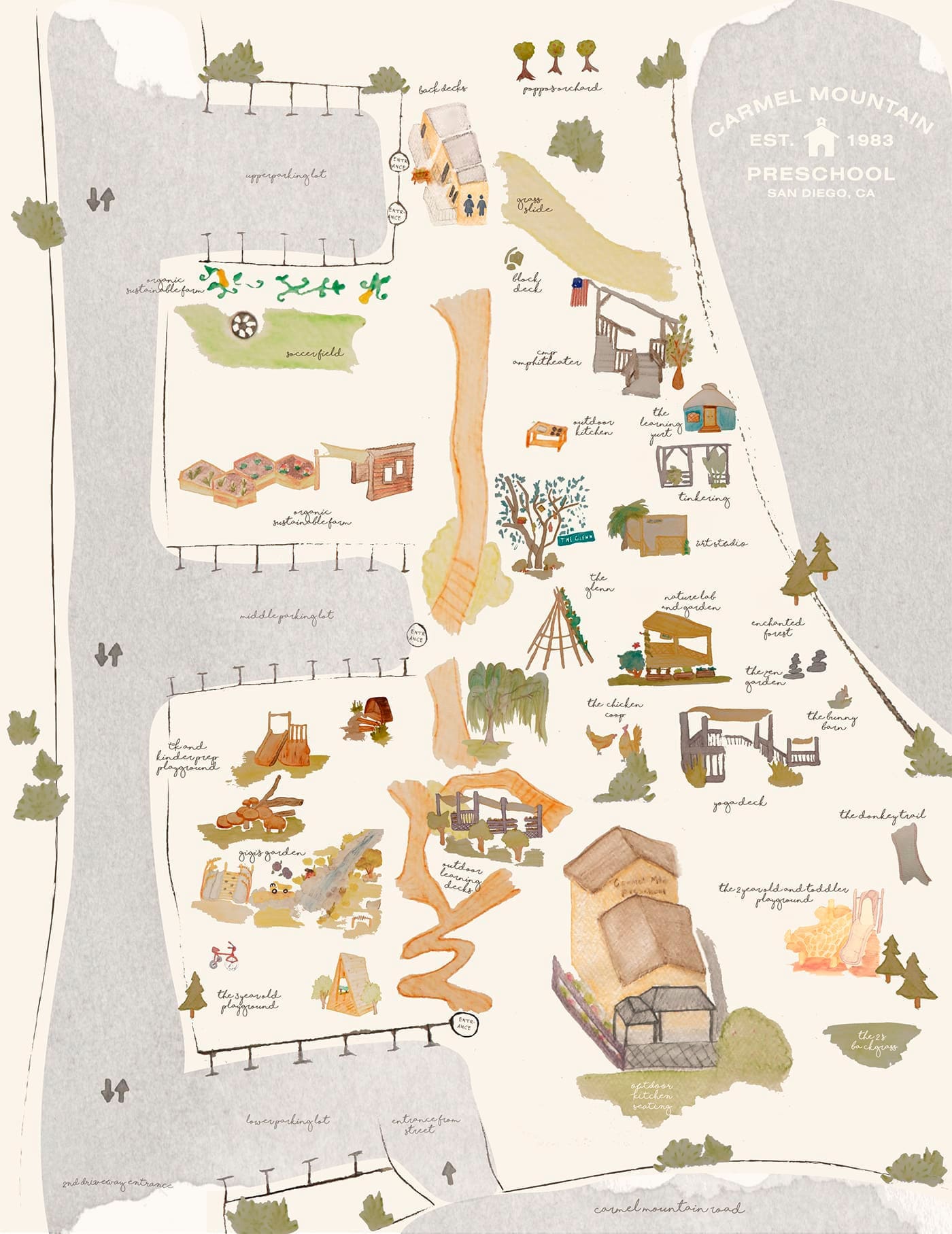 Interactive Map - Carmel Mountain Preschool